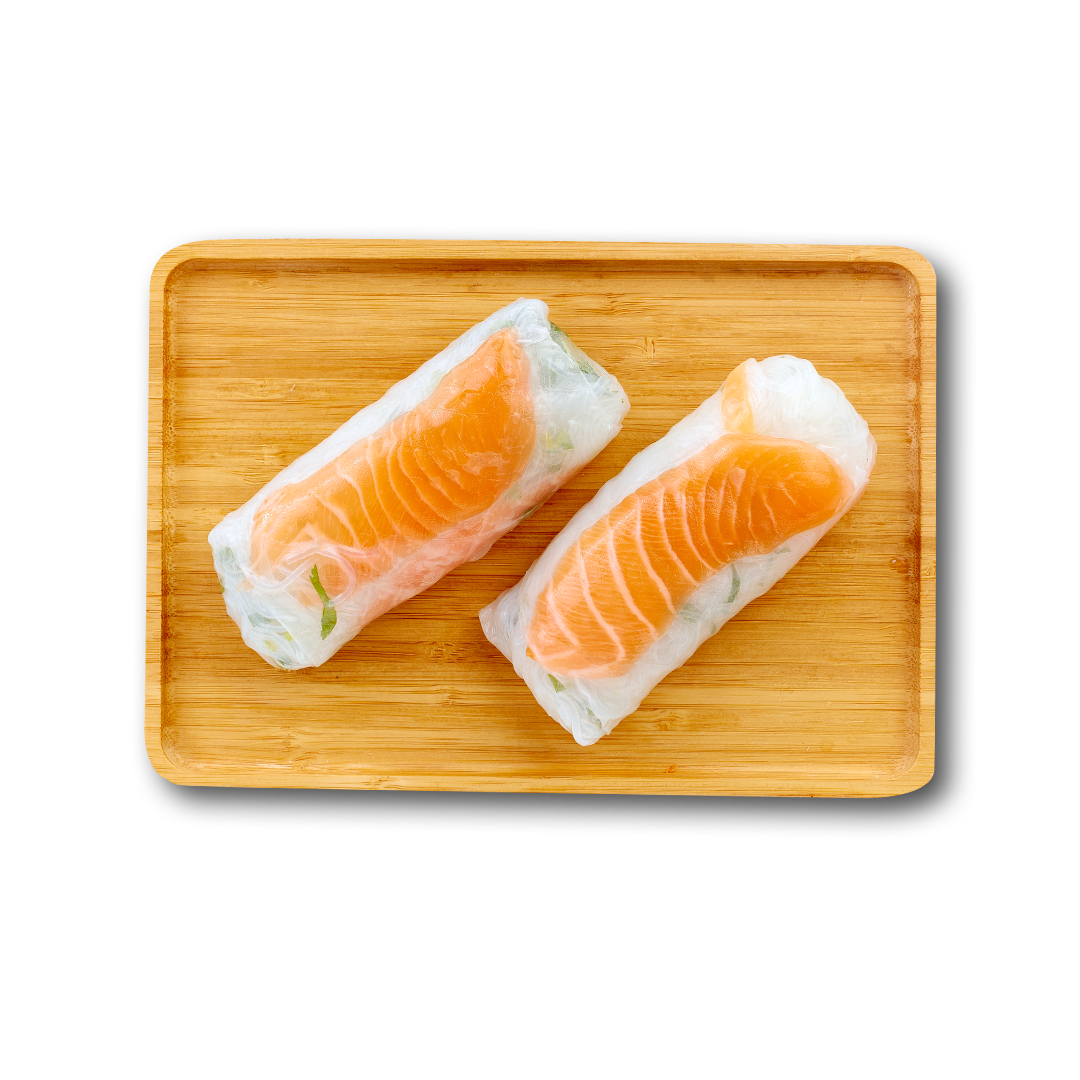 Spring roll saumon - Sushi Gourmet