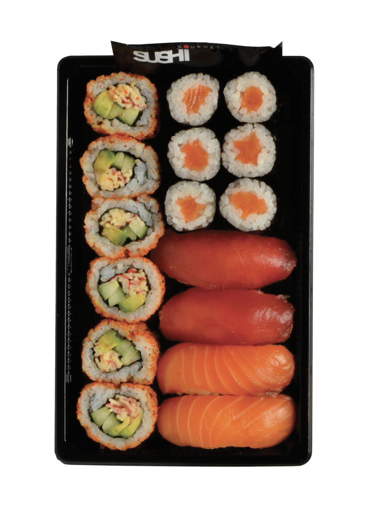 Mixed Sushi & California Rolls - Sushi Gourmet